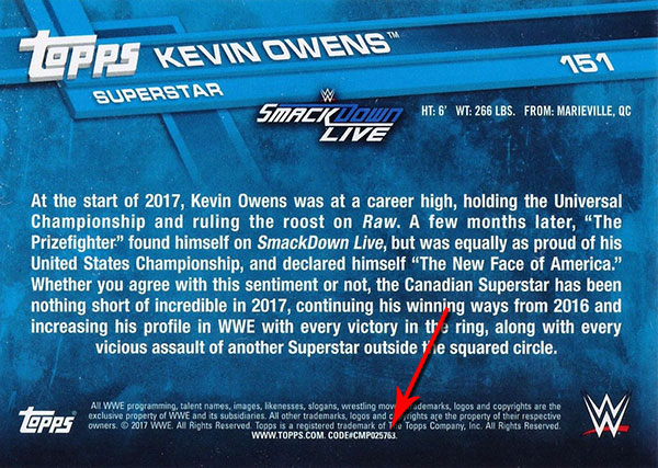 2017 Topps WWE Then, Now, Forever Variations Checklist, Gallery, Guide