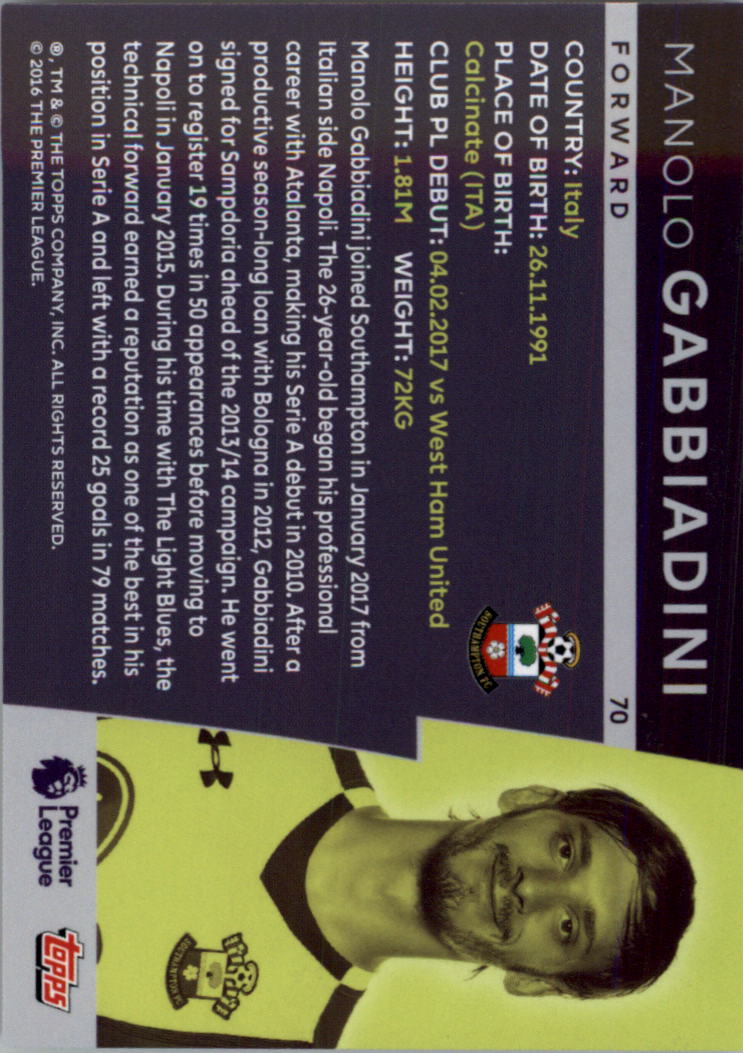 2017-18 Topps English Premier League Platinum Soccer Card Pick | eBay