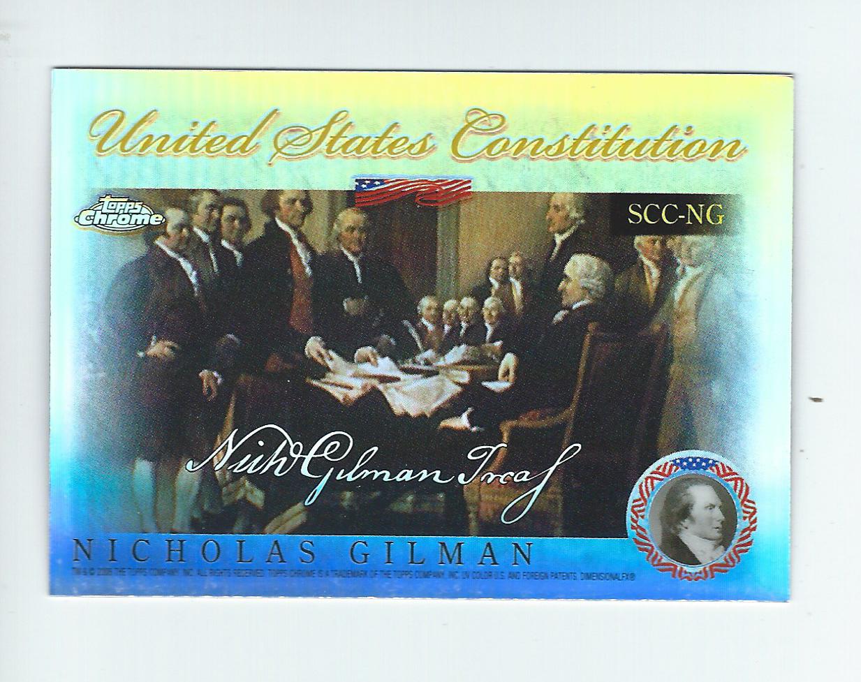2006 Topps Chrome Baseball US Constitution Refractor Singles - You ...