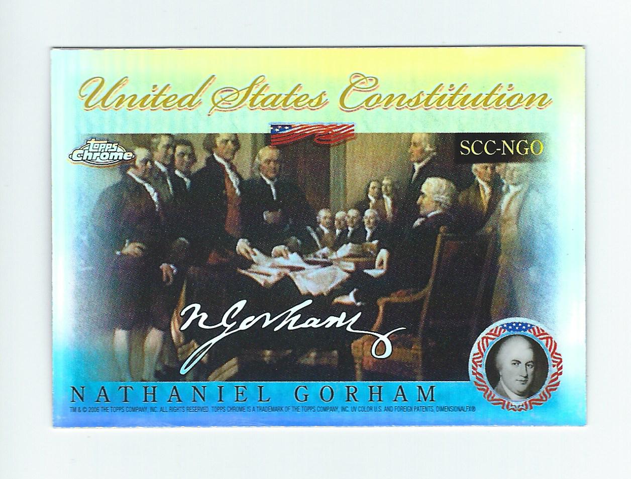 2006 Topps Chrome Baseball US Constitution Refractor Singles - You ...
