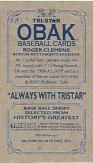 2010 TRISTAR Obak Mini T212 Baseball Card Pick | eBay