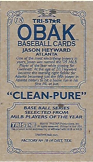 2010 TRISTAR Obak Mini T212 Baseball Card Pick | eBay