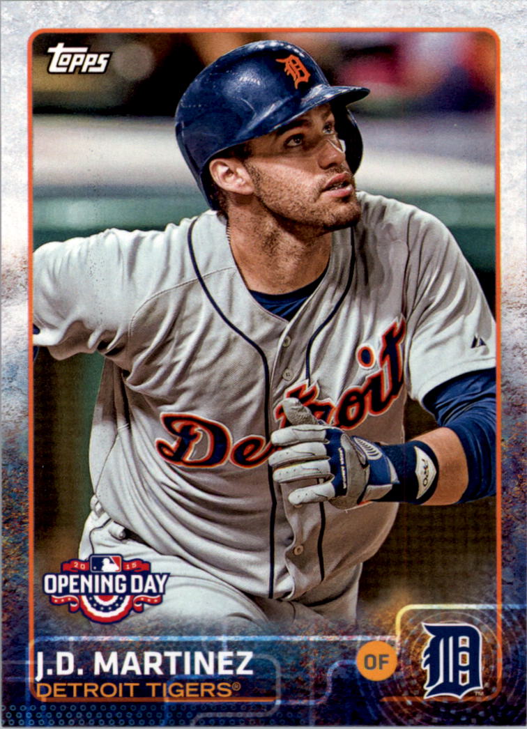 J D Martinez Cards (2012-2019) Astros Tigers Red Sox Diamondbacks - You ...