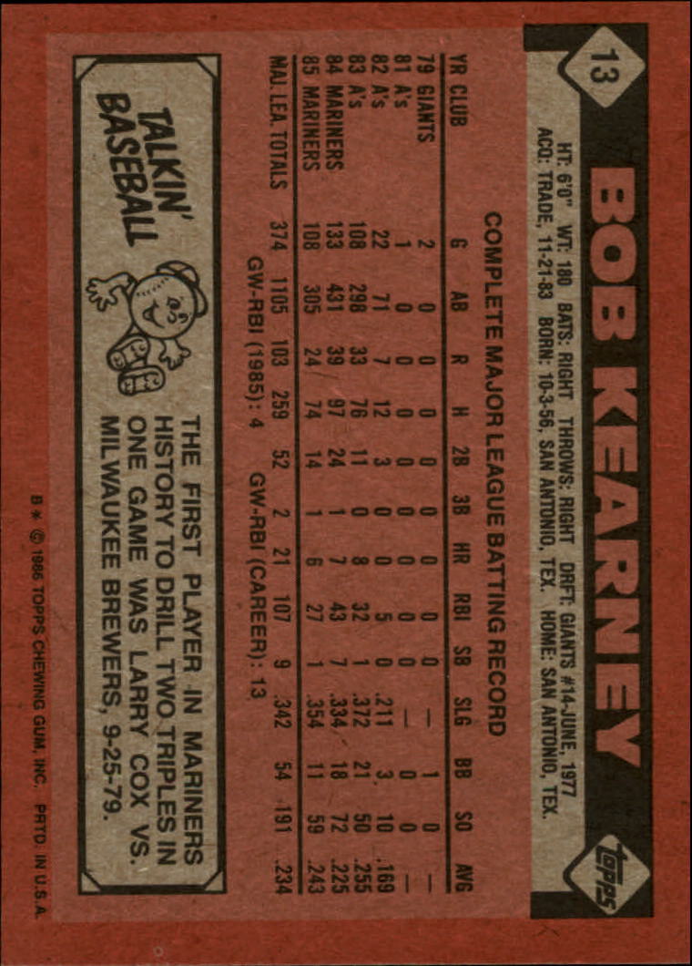 1986 Topps Baseball Card #1-250 - Choose Your Card | eBay