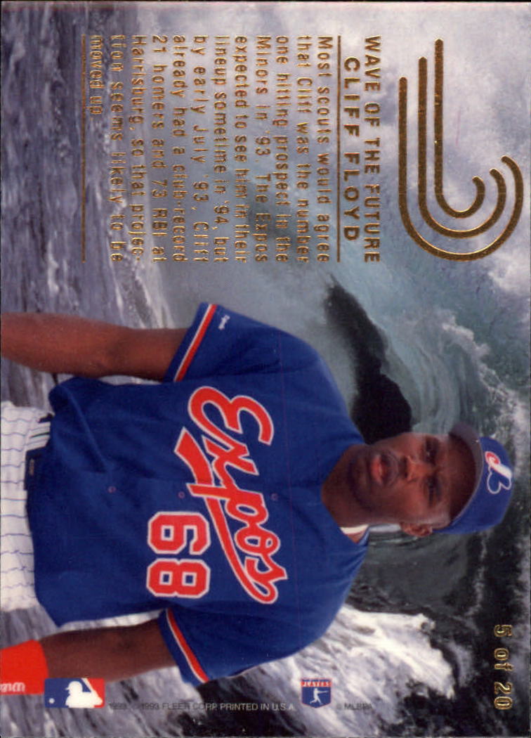 1993 Flair Wave of the Future Baseball Card Pick | eBay