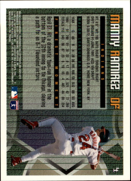 1995 Topps Finest Baseball Card #1-250 - Choose Your Card | eBay