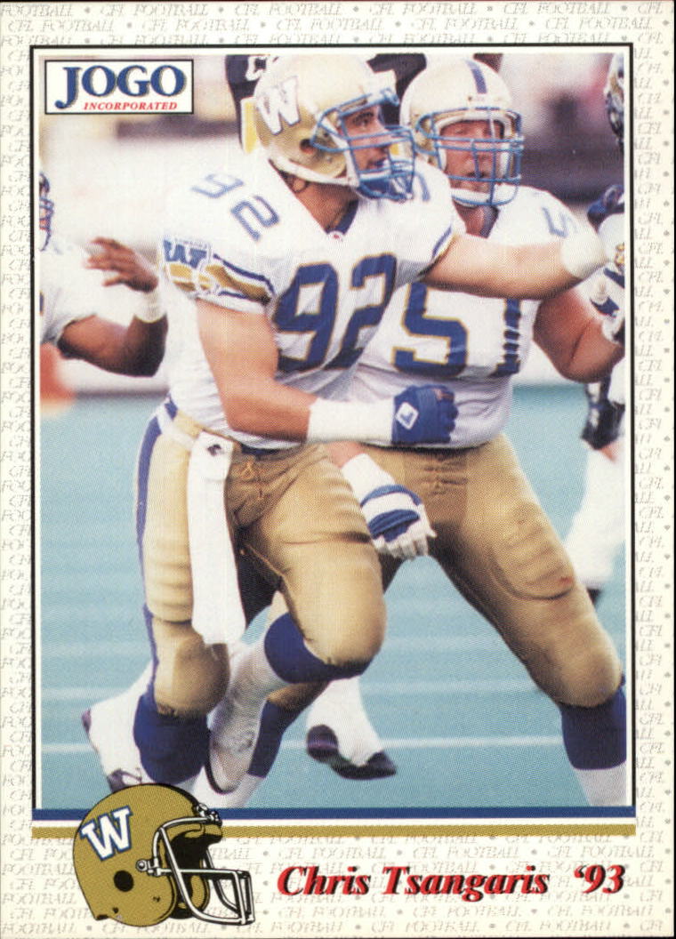 B2504- 1993 JOGO Football Card #s 1-220 VERY RARE -You Pick- 15+ FREE ...