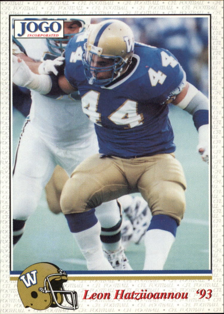 B2504- 1993 JOGO Football Card #s 1-220 VERY RARE -You Pick- 15+ FREE ...