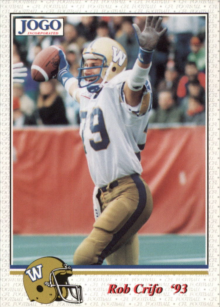 B2504- 1993 JOGO Football Card #s 1-220 VERY RARE -You Pick- 15+ FREE ...