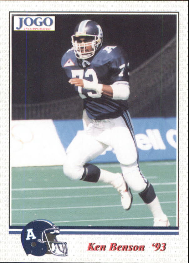 B2504- 1993 JOGO Football Card #s 1-220 VERY RARE -You Pick- 15+ FREE ...