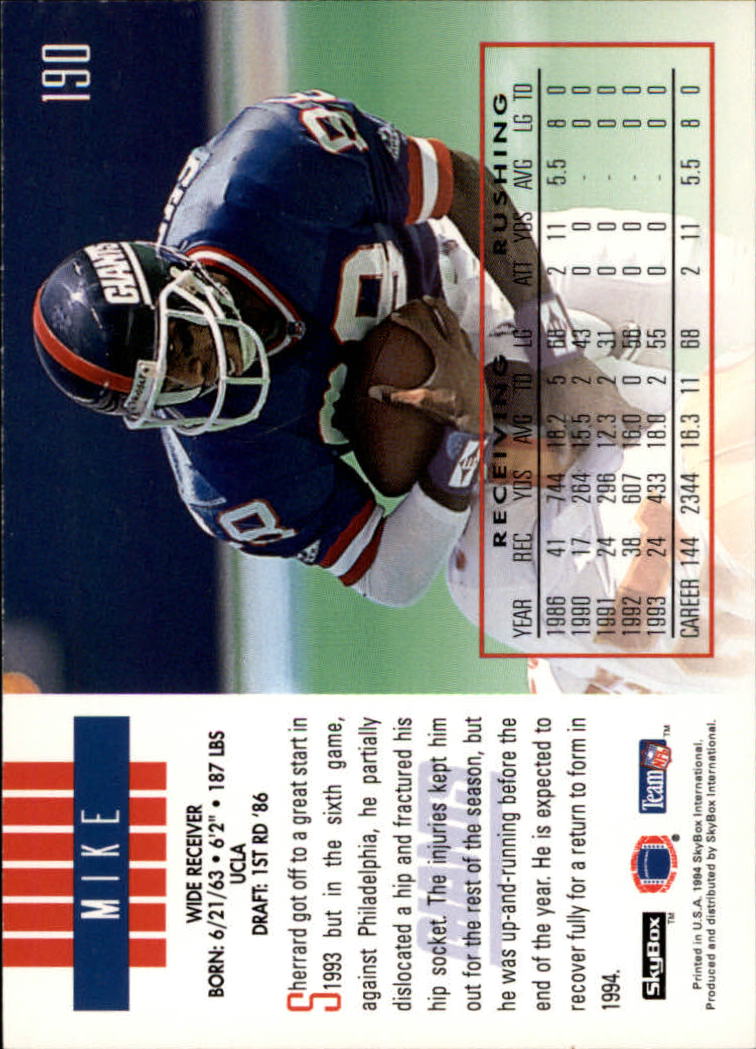 1994 SkyBox Impact Football Card Pick 101-300 | eBay