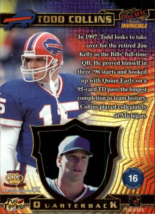 1997 Pacific Invincible Football Card Pick | eBay