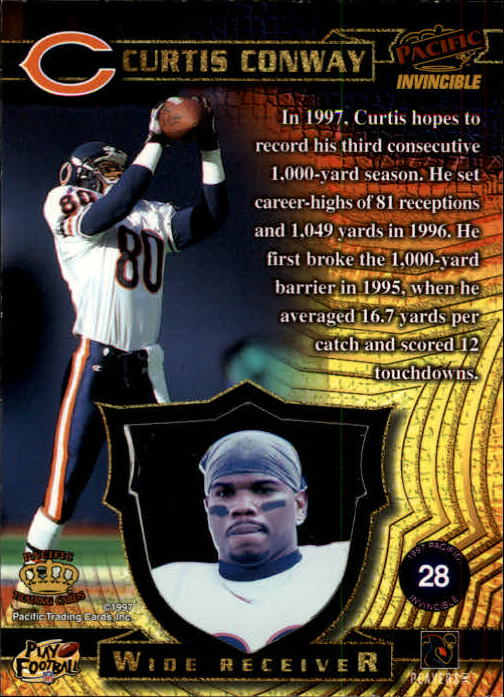 1997 Pacific Invincible Football Card Pick | eBay