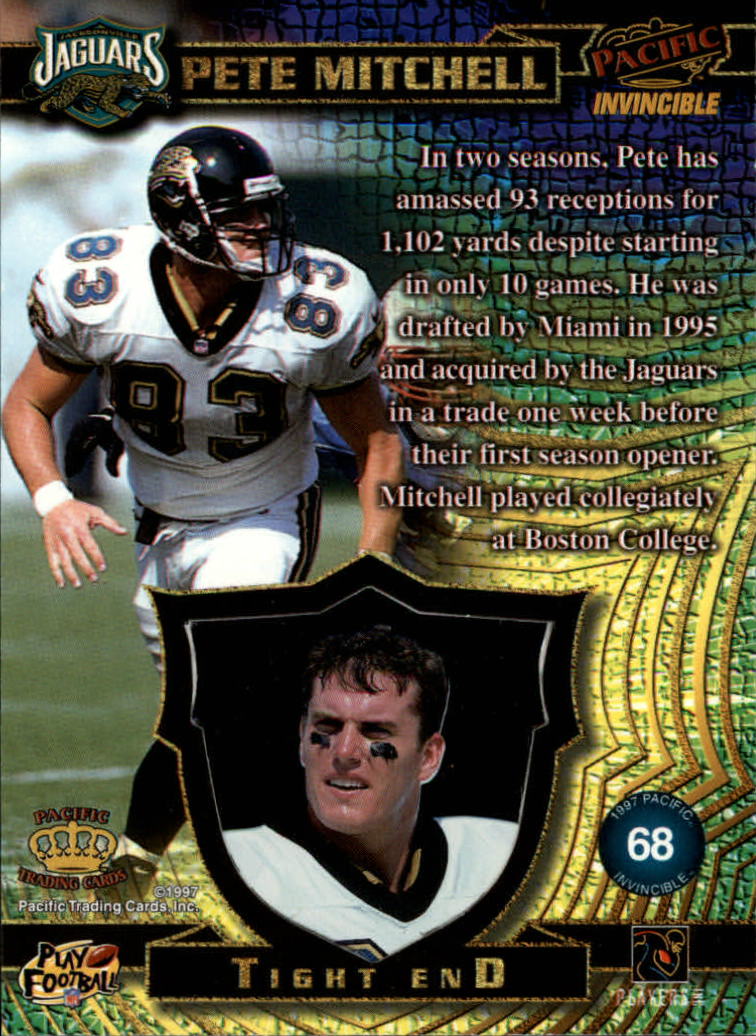 1997 Pacific Invincible Football Card Pick | eBay