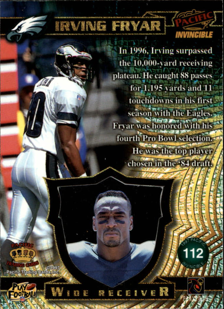 1997 Pacific Invincible Football Card Pick | eBay