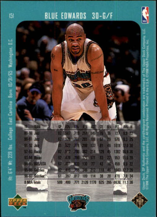 1997-98 SP Authentic Basketball Card Pick | eBay