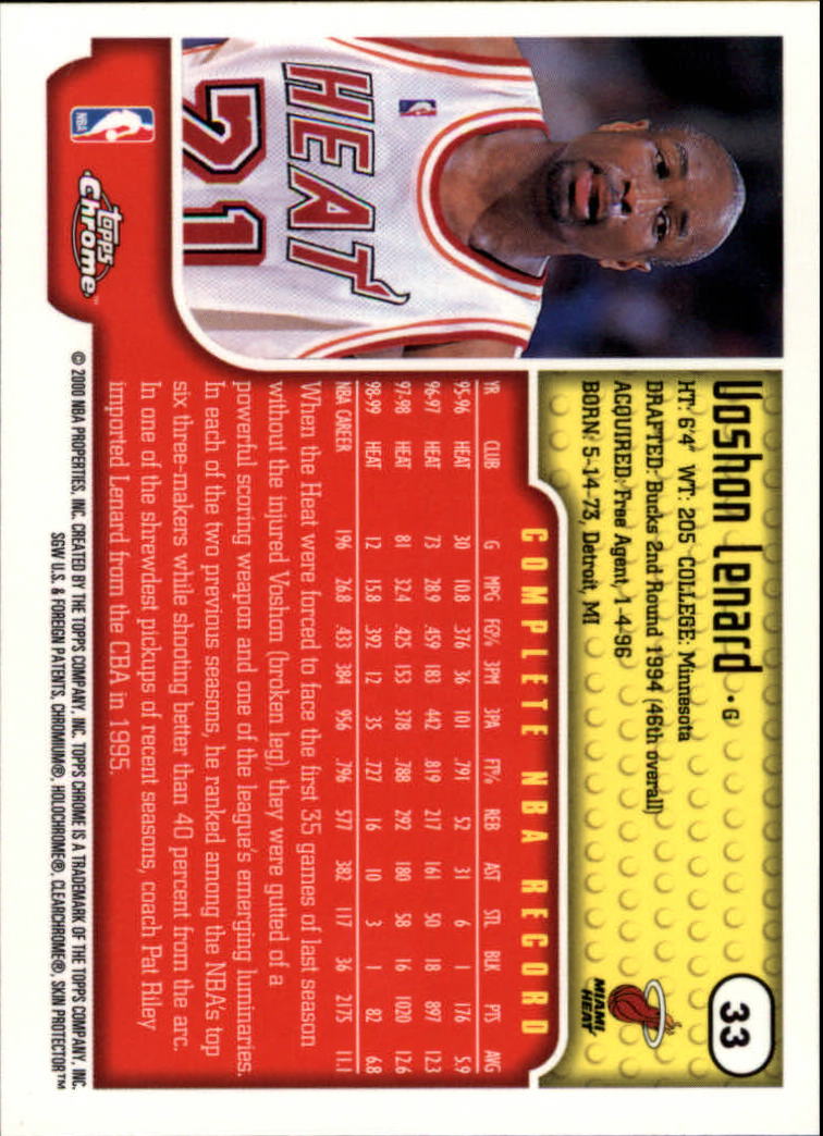 1999-00 Topps Chrome NBA Basketball Trading Card #1-257 - Choose Your ...