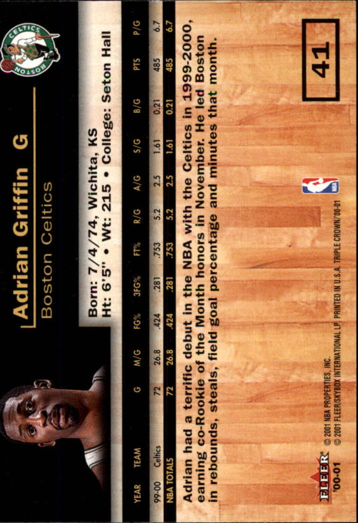 2000-01 Fleer Triple Crown Basketball Card Pick | eBay