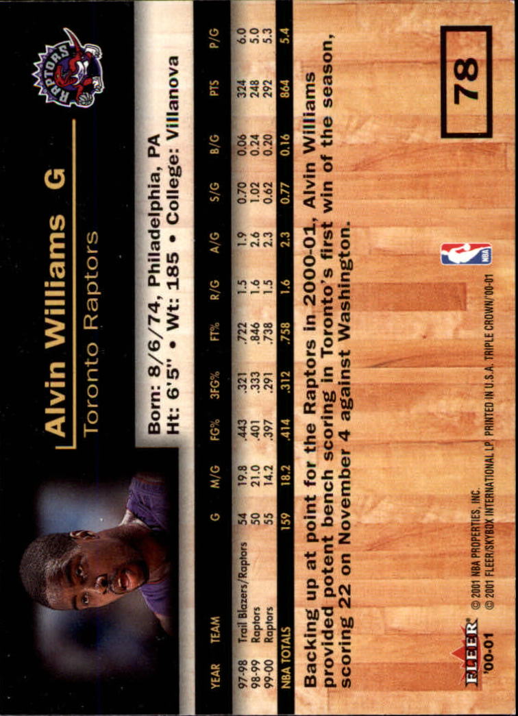 2000-01 Fleer Triple Crown Basketball Card Pick | eBay