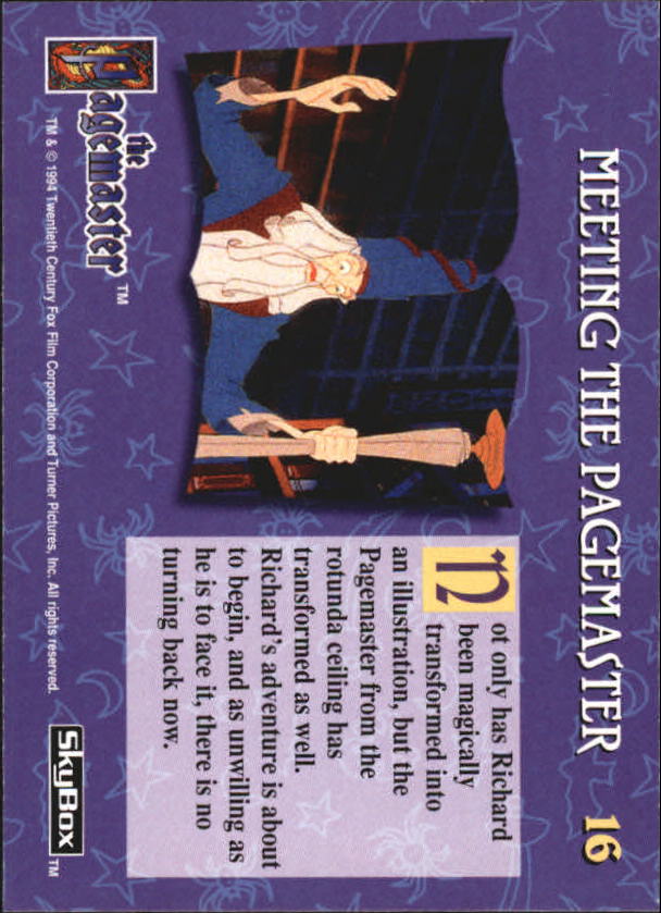 1994 The Pagemaster Trading Card Pick | eBay