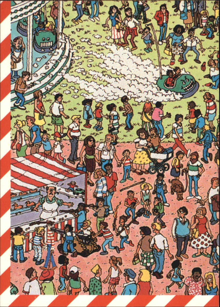 1991 Where's Waldo? Collector Card #s 1-128 (A7123) - You Pick - 15 ...