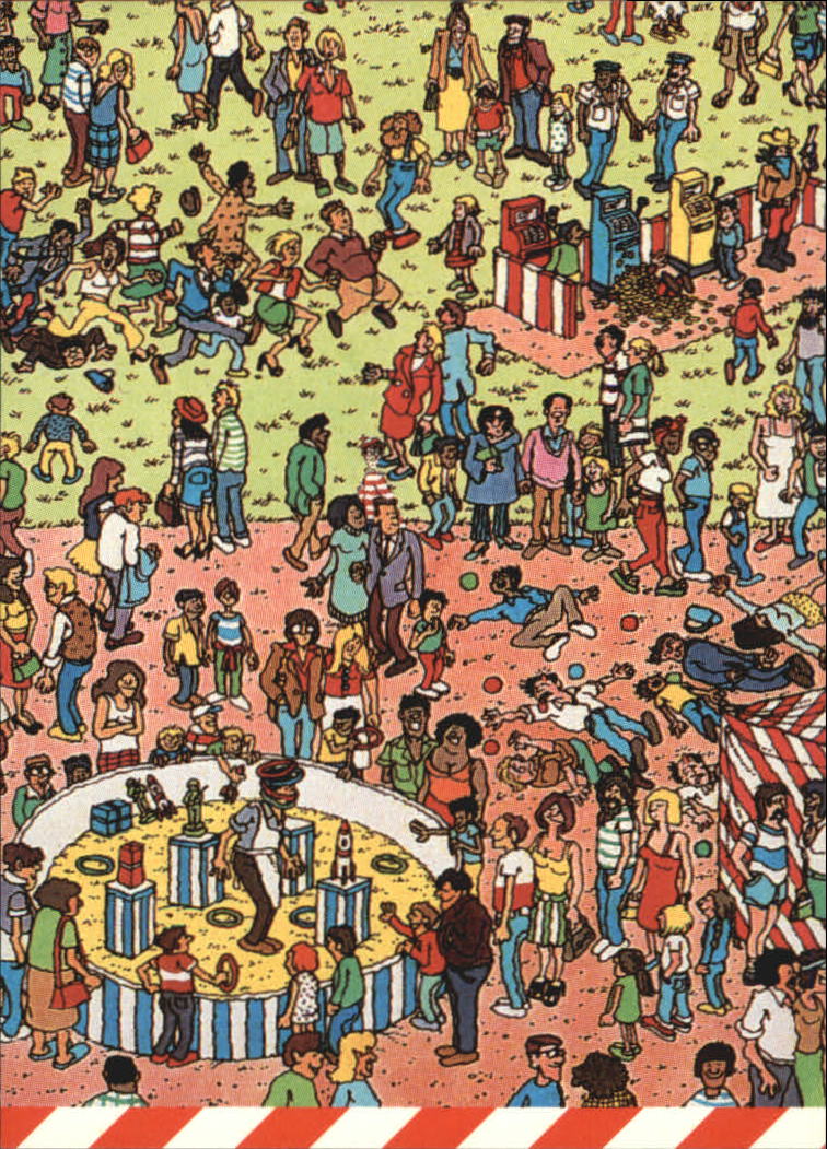 1991 Where's Waldo? Collector Card #s 1-128 (A7123) - You Pick - 15 ...