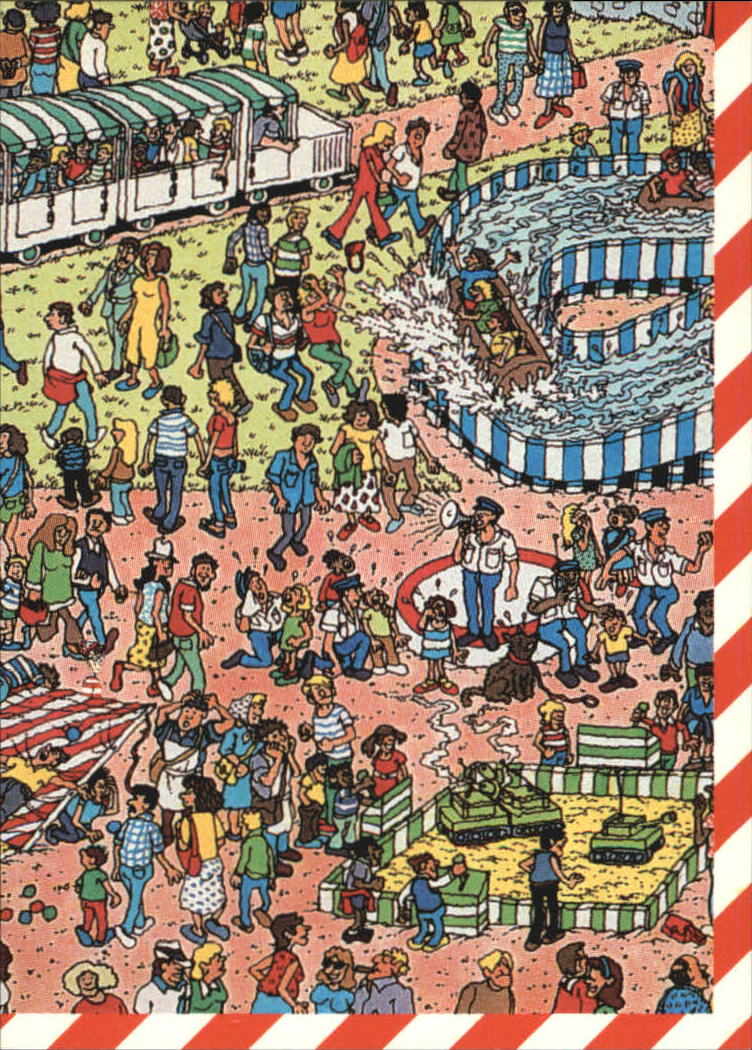 1991 Where's Waldo? Collector Card #s 1-128 (A7123) - You Pick - 15 ...