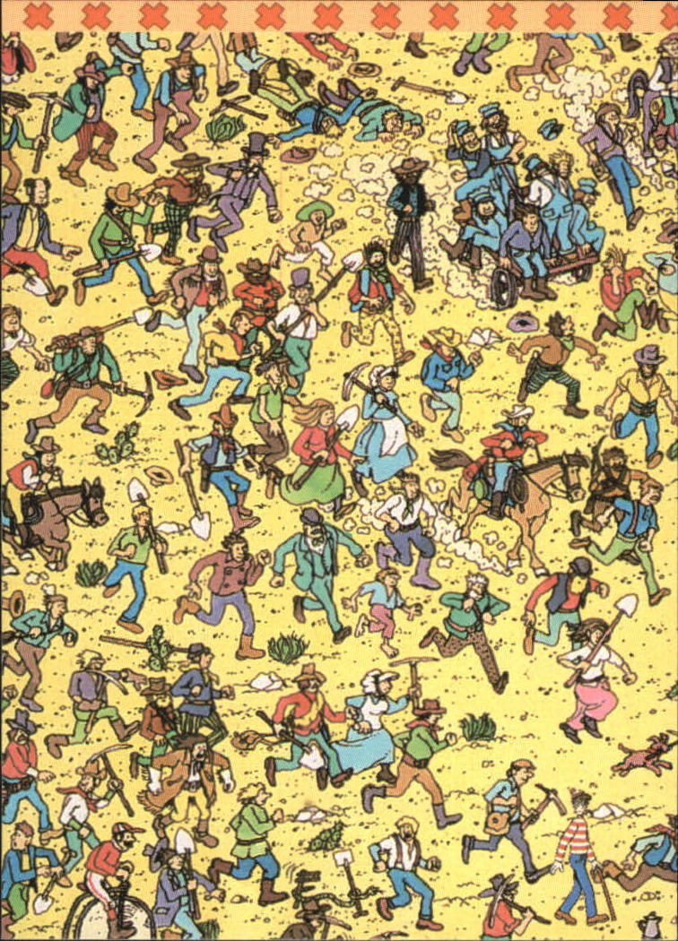 1991 Where's Waldo? Collector Card #s 1-128 (A7123) - You Pick - 15 ...