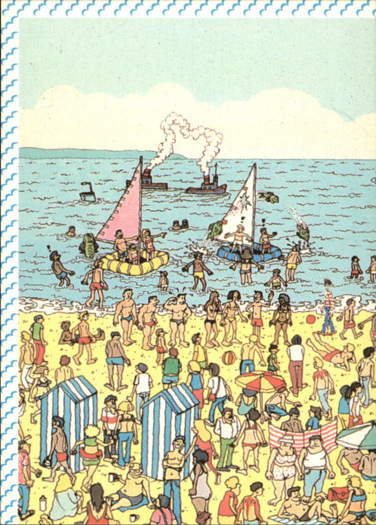 1991 Where's Waldo? Collector Card #s 1-128 (A7123) - You Pick - 15 ...