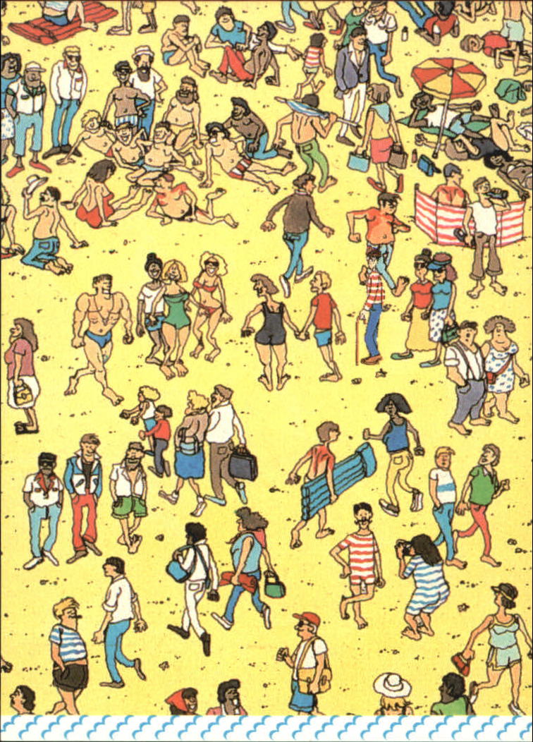 1991 Where's Waldo? Collector Card #s 1-128 (A7123) - You Pick - 15 ...