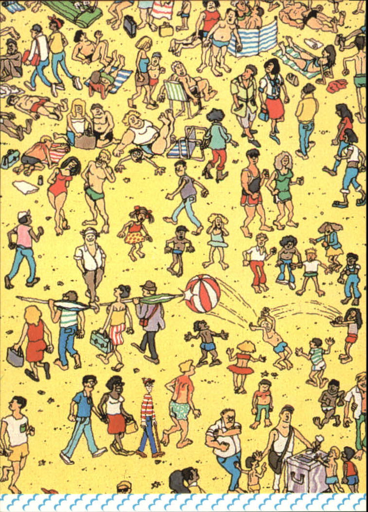 1991 Where's Waldo? Collector Card #s 1-128 (A7123) - You Pick - 15 ...