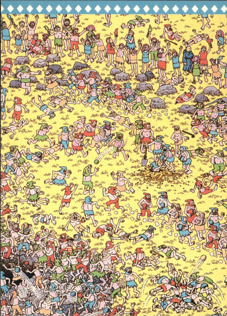 1991 Where's Waldo? Collector Card #s 1-128 (A7123) - You Pick - 15 ...