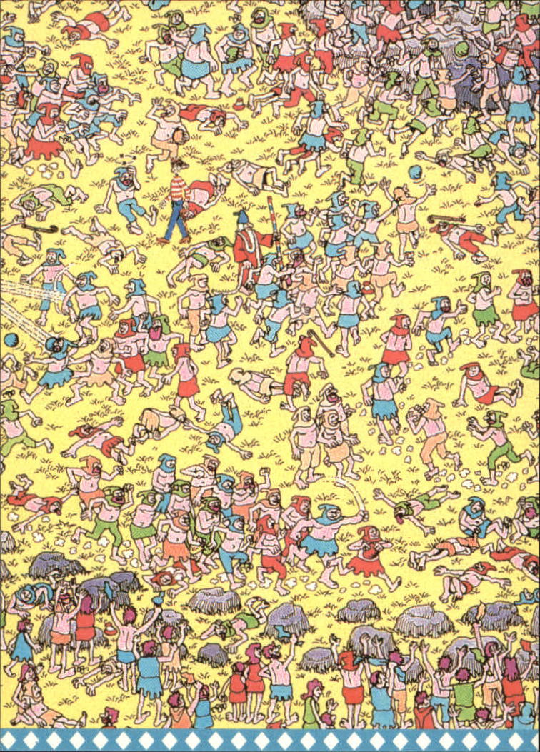 1991 Where's Waldo? Collector Card #s 1-128 (A7123) - You Pick - 15 ...