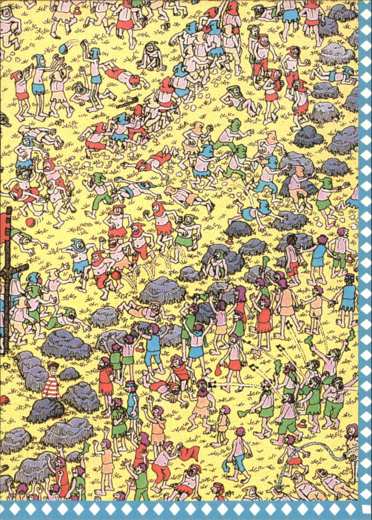 1991 Where's Waldo? Collector Card #s 1-128 (A7123) - You Pick - 15 ...