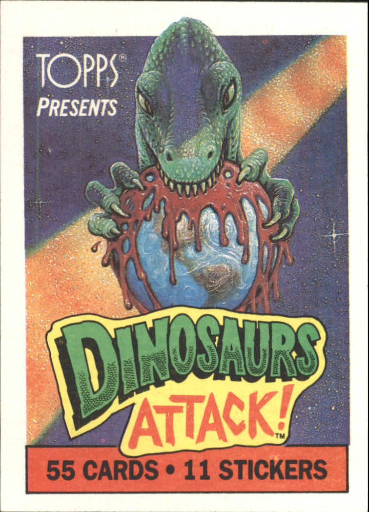 1988 Dinosaurs Attack Card #s 1-55 +inserts (A5906) - You Pick - 15 ...
