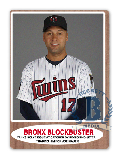 TOTALLY FAKE BASEBALL CARDS: 29 Derek Jeters you won't see in 2011 ...