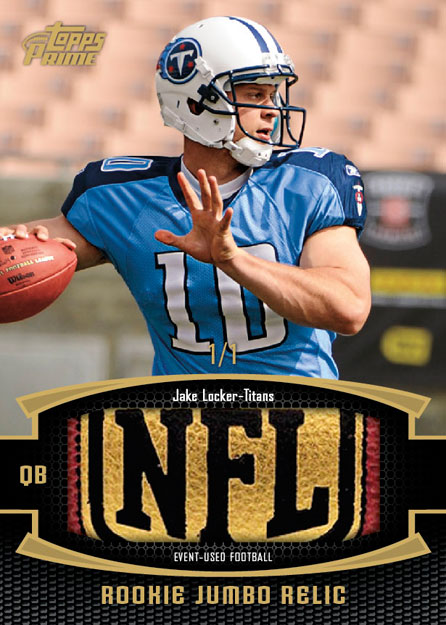 First look: 2011 Topps Prime Football - Beckett News