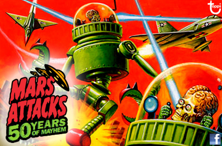 The Martians are coming: Mars Attacks returns for 50th anniversary ...