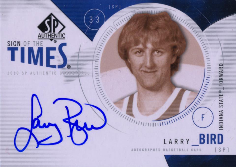 Larry Bird auto up on Day 3 of Customer Appreciation Month - Beckett News