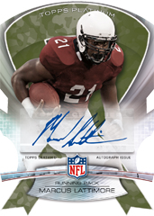 First look: 2013 Topps Platinum Football - Beckett News