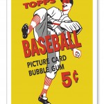 Topps adds vintage baseball card wrappers to its wall art offerings ...