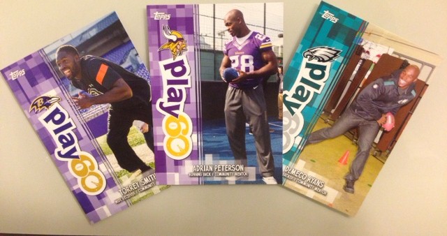 NFL Play 60 Kids Have Thier Own 2014 Topps Cards - Beckett News