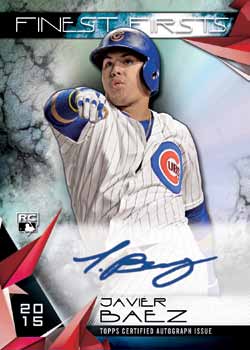 First look: 2015 Topps Finest baseball cards - Beckett News