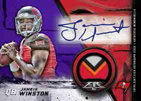 2015 Topps Fire Football Details, Hobby Box Info