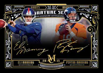 2015 Topps Museum Collection Football Card Details