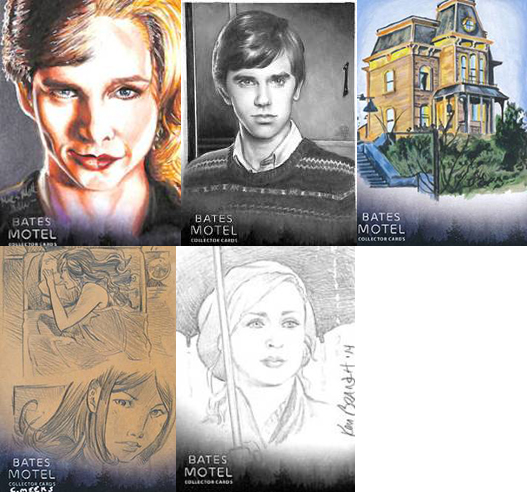2015 Bates Motel Season 1 Sketch Cards - Beckett News