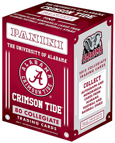 2015 Panini University of Alabama Trading Card Details