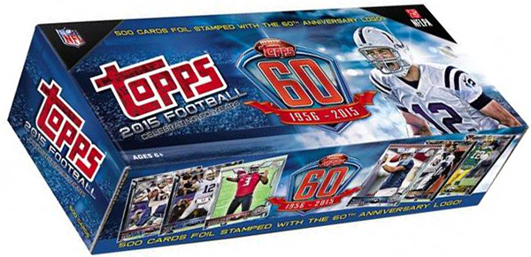 2015 Topps Football 60th Anniversary Factory Set Details