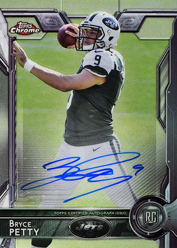 2015 Topps Chrome Football Autograph Short Prints, Gallery