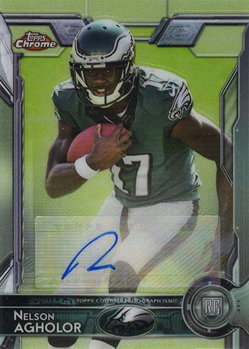 2015 Topps Chrome Football Autograph Short Prints, Gallery
